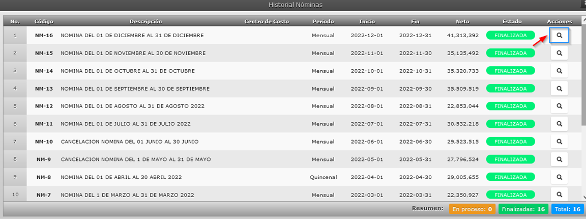 Reabrir Nóminas Electrónicas - ITS Contable
