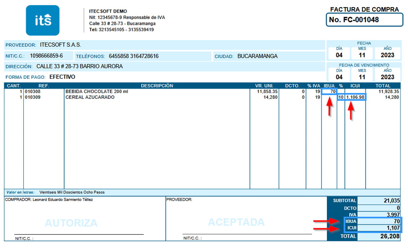 Manual impuestos saludables – Módulo POS - ITS Contable