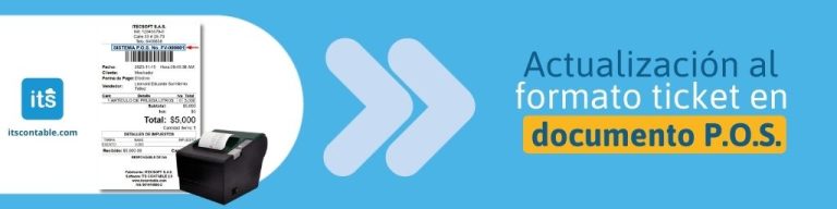 Actualización al formato ticket en documentos P.O.S. - ITS Contable