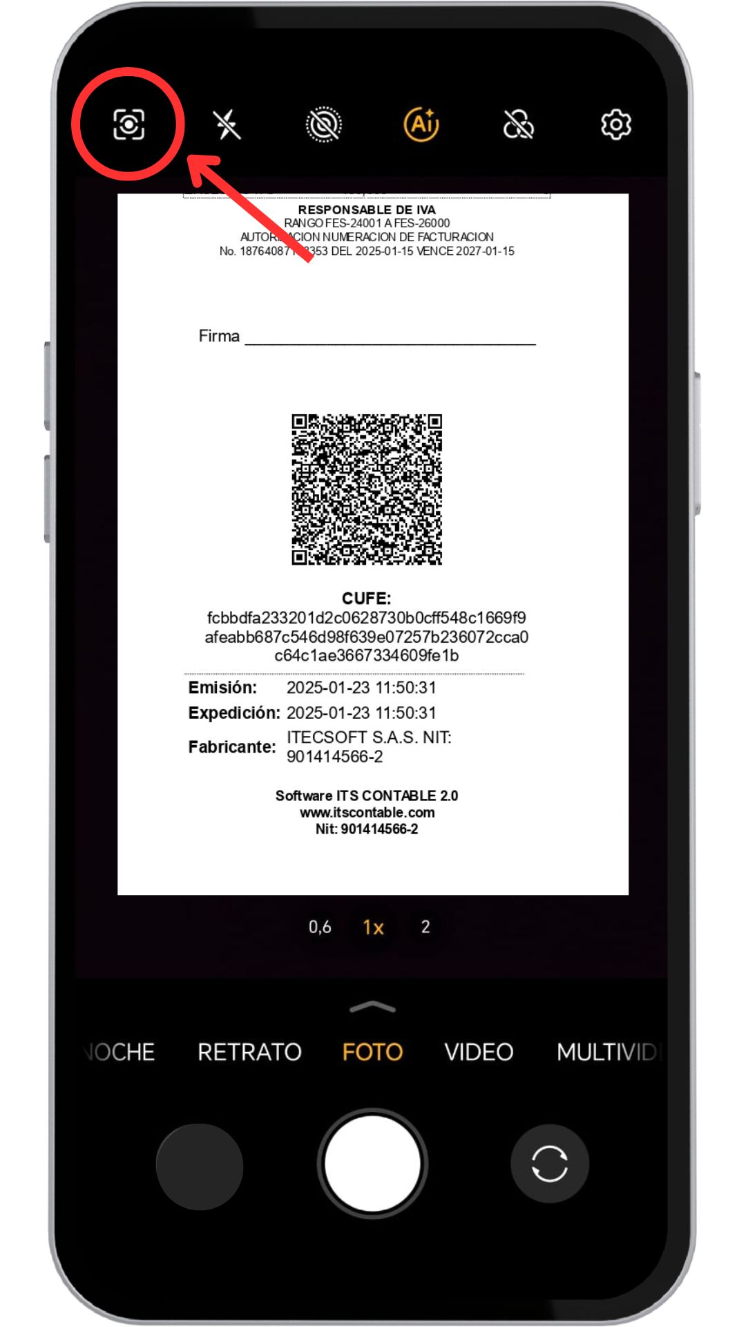 Código QR en la facturación electrónica - ITS Contable